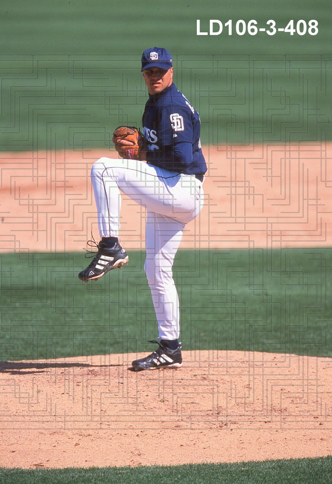 Rodney Myers - 2001 San Diego Padres - 35mm color slide - LD106-3-408 ...