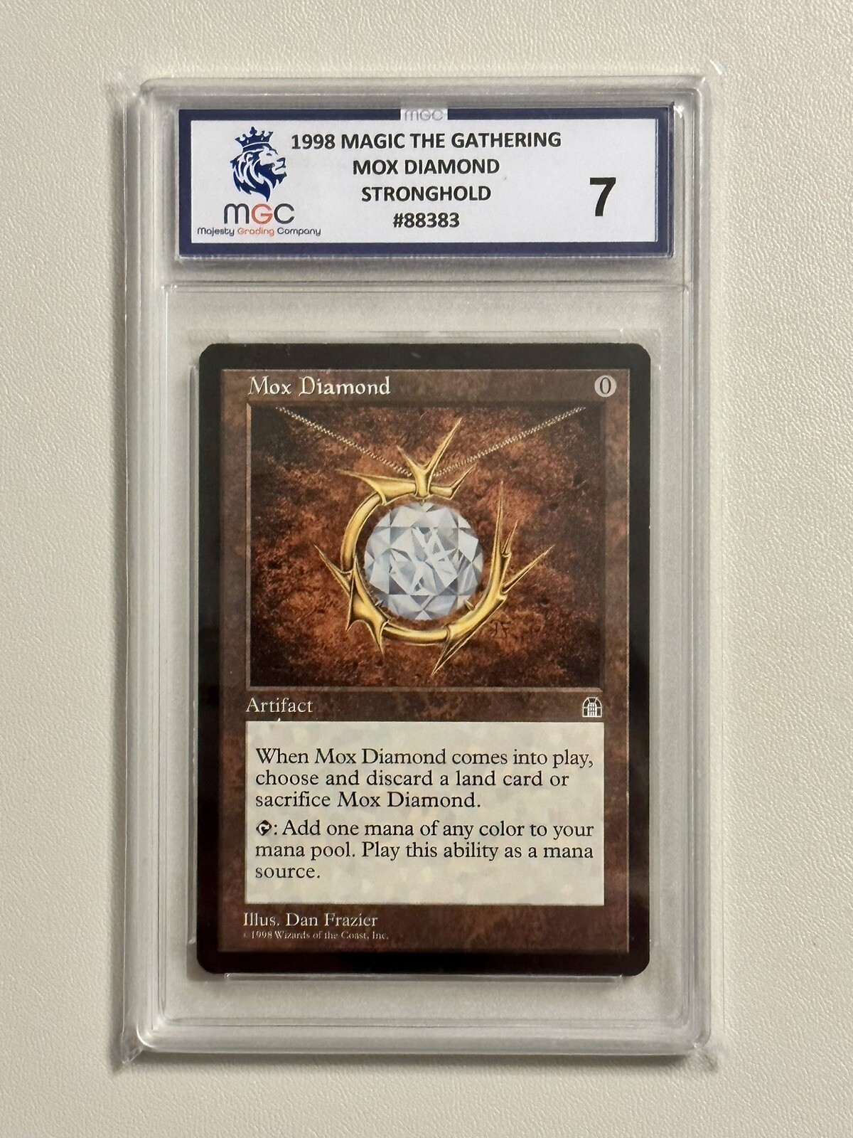 MTG - Mox Diamond - Stronghold (1998) - Graded 7-NM | eBay