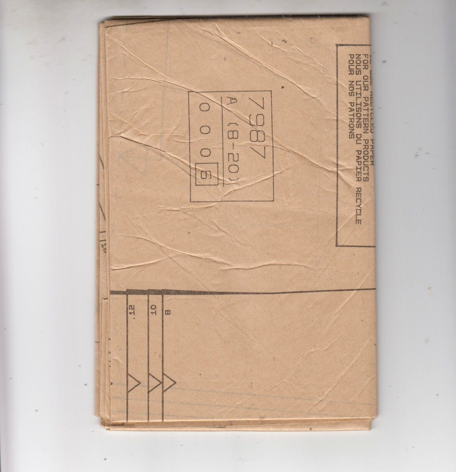 Simplicity 7987 Jumper Two Lengths Raised Waistline Sewing Pattern ...