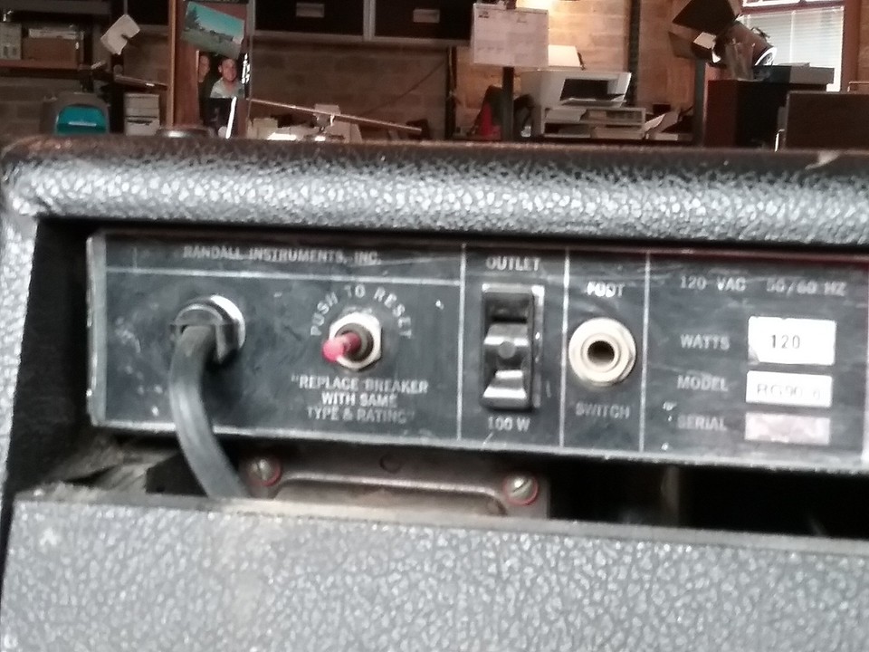 Randall RG 90-6 Commander Guitar Amplifier Vintage 1970's - REFURBISHED ...