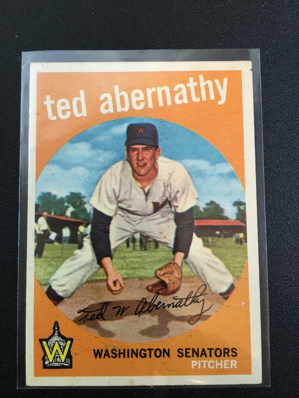 F66061 1959 Topps #169 Ted Abernathy SENATORS | eBay