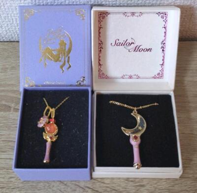 Ensemble collier pendentif bâton de lune marin officiel Fan Club | eBay