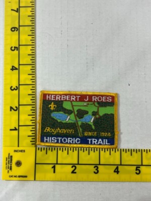 Herbert J Roes Boyhaven Historic Trail Boyhaven Since 1924 BSA Patch | eBay