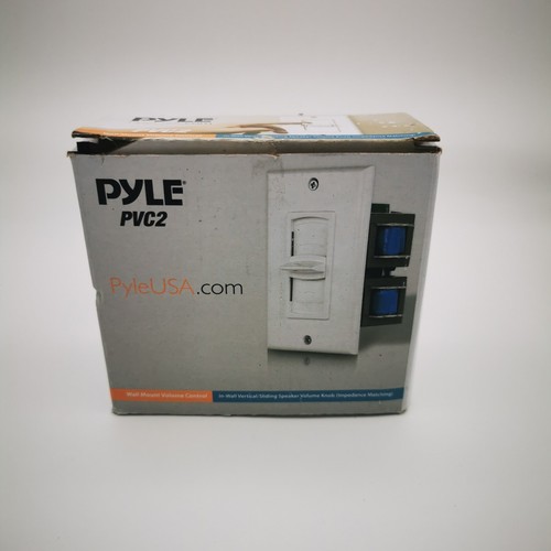 Pyle PVC2 Wall Mount Impedance Matching Vertical Sliding Volume Control ...