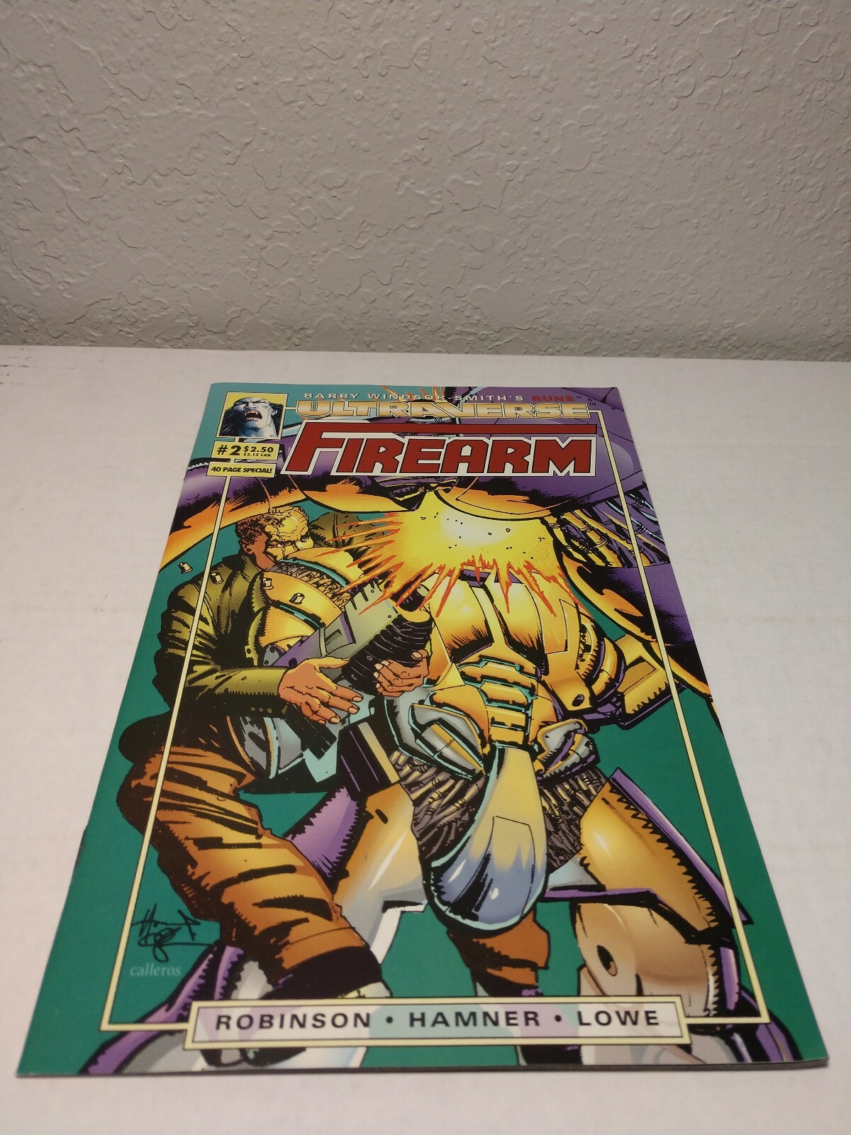 MALIBU COMICS ULTRAVERSE FIREARM #2 (40 PAGE SPECIAL) UNREAD VERY GOOD ...