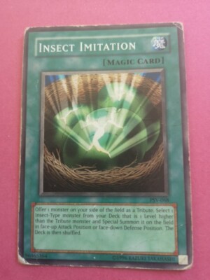Insect Imitation Yu-Gi-Oh Card Anglais Psv-065 | eBay