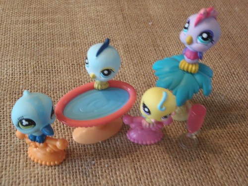 Littlest Pet Shop LPS Birds Parrot Parakeet Cockatoo Lot H77 | eBay