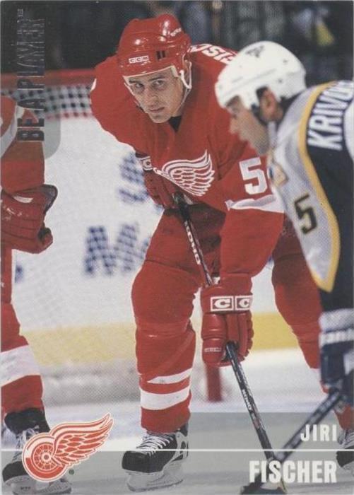 1999-00 In the Game Be A Player Memorabilia - Jiri Fischer #396 Silver ...