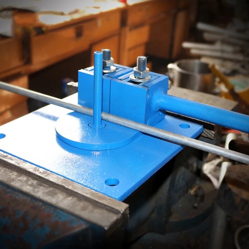 Round Steel Bending Machine Rebar Bender Large Coil Manual Bender ...