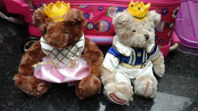 Easyjet king and queen Lily and Gulliver teddy bears | eBay UK