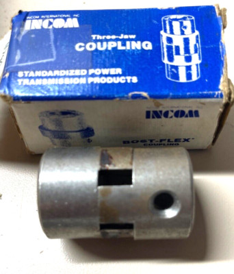 Boston Gear 3/4" - 3/4" Bore Two Piece Flexible Shaft Spider Coupling ...
