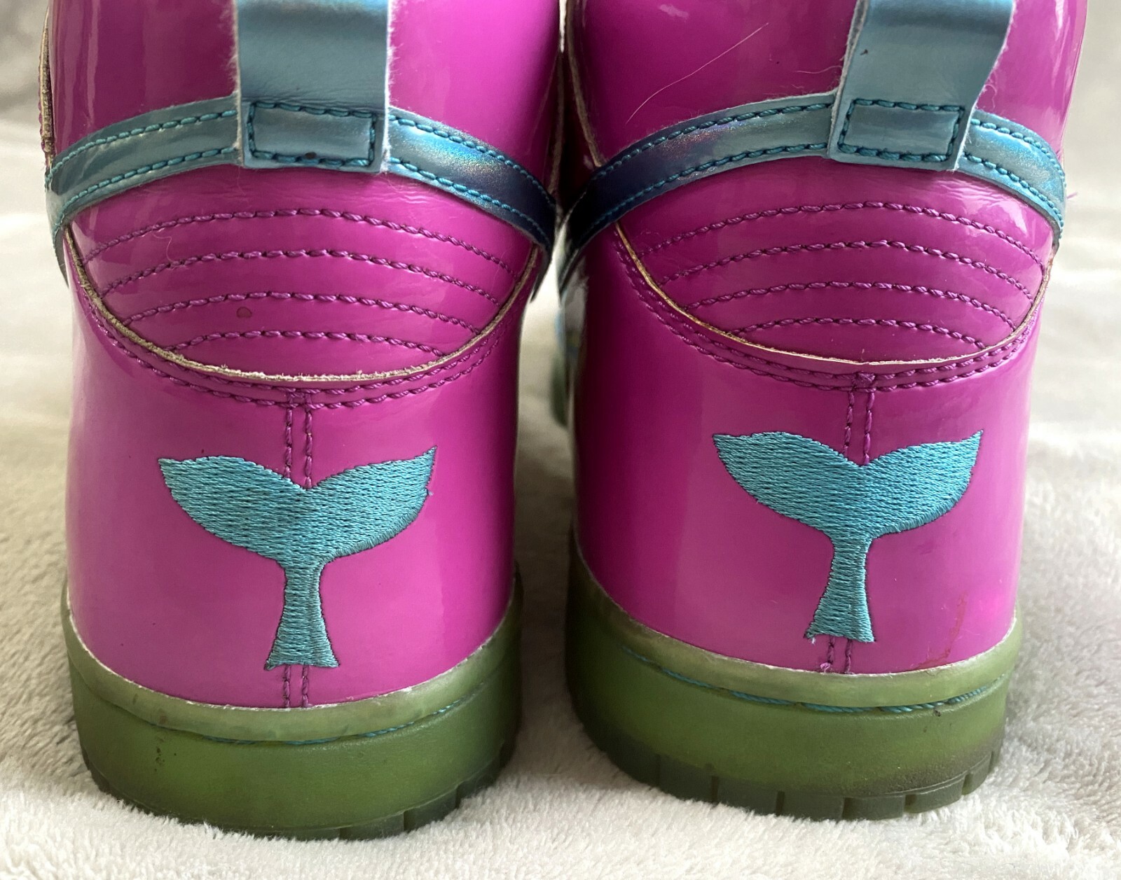 Nike Dunk Hi Skinny DB Doernbecher Women's Size 10 2011 Warang RARE | eBay