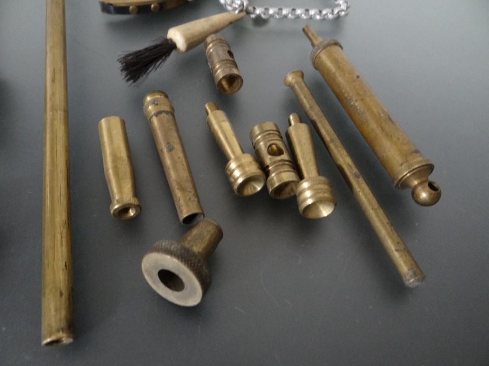 Ball Starter Black Powder Measure Flask Capper Muzzleloader Parts Lot ...