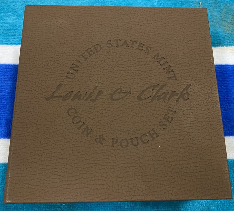 2004 U.S. Mint Lewis and Clark Coin & Pouch Set w/ Box COA | eBay