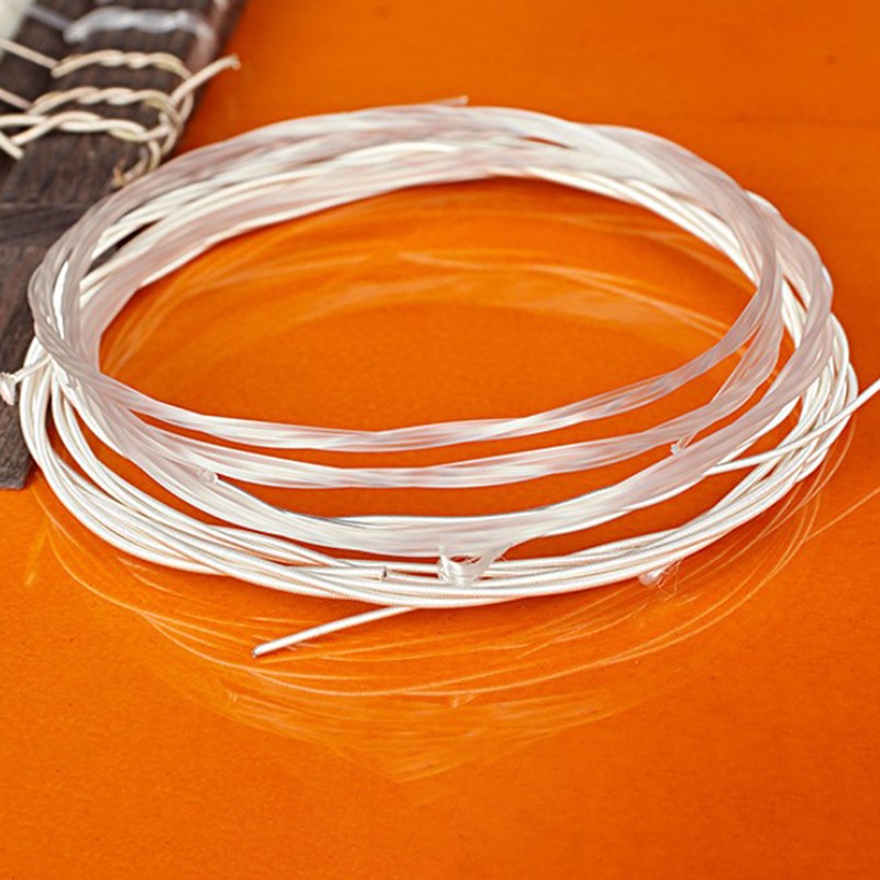 6pcs Guitar Strings Nylon Silver Strings Set for Classical Classic ...
