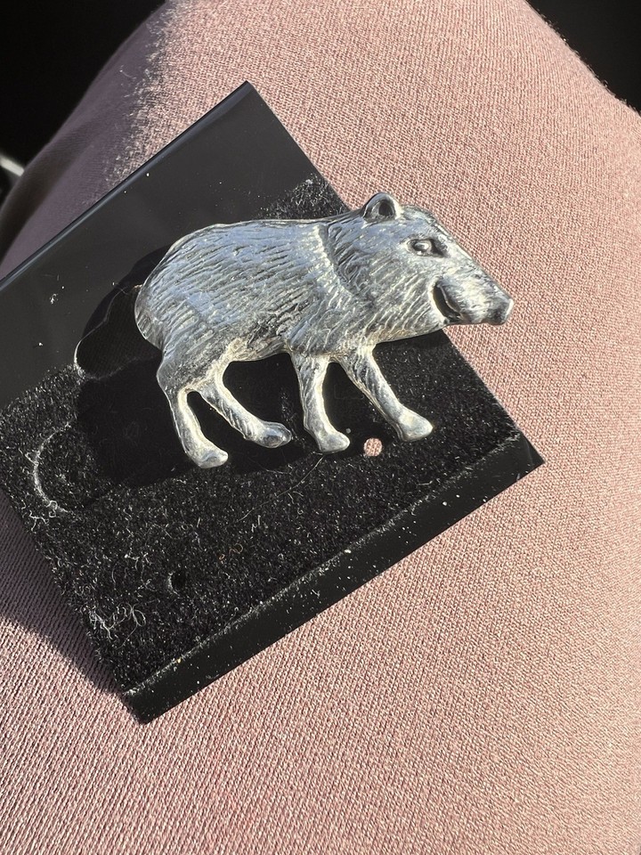 Wild Boar Hog Pewter Style Animal Lapel Pin Brooch Hunting Woodland | eBay