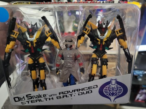 GI JOE ~ 2015 OLD SNAKE ~ TRANSFORMER CROSSOVER JET ~ SDCC BATS EYES | eBay