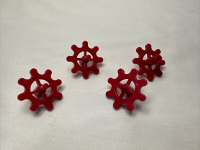 Turing Tumble Marble Powered Computer Red GEARS Replacement Parts 4 ...