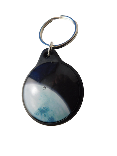 BUBBLE KEYCHAIN KEYRING MOON DARK SKY ACCENT SPECALTIES ADVERTISING | eBay