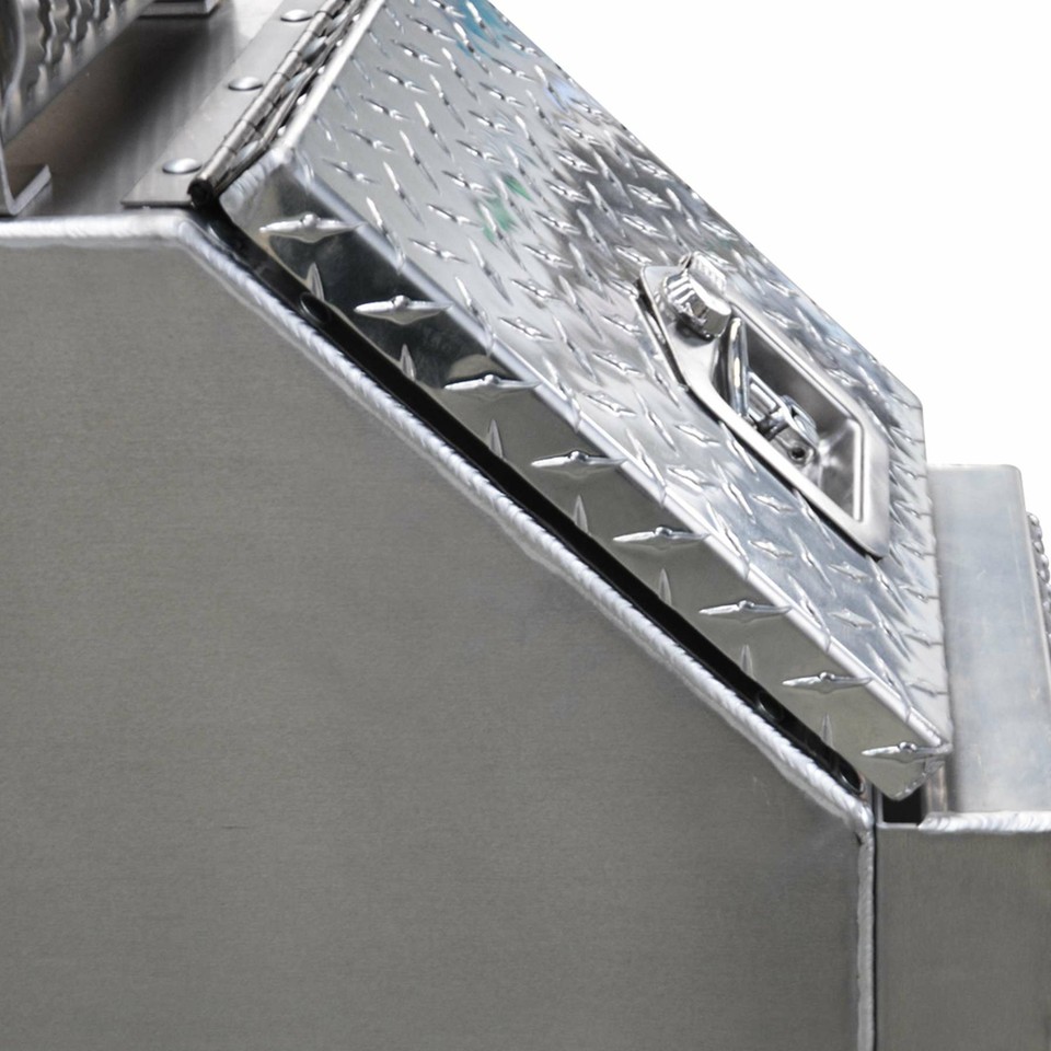 Peterbilt Kenworth Aluminum Semi Truck Step Saddle/Toolbox 12"x25"x28 ...