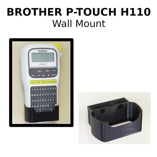 Wall Mounted Holder Bracket for Brother P Touch H110 Label Maker ...