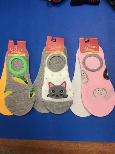 Socks Shoe Linings Tacos Cats And Doughnuts Size 5-9 (6 Pairs) | eBay