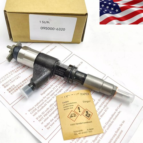 New Common Rail Fuel Injector for John Deere 4045T 6068T 095000-6320 ...