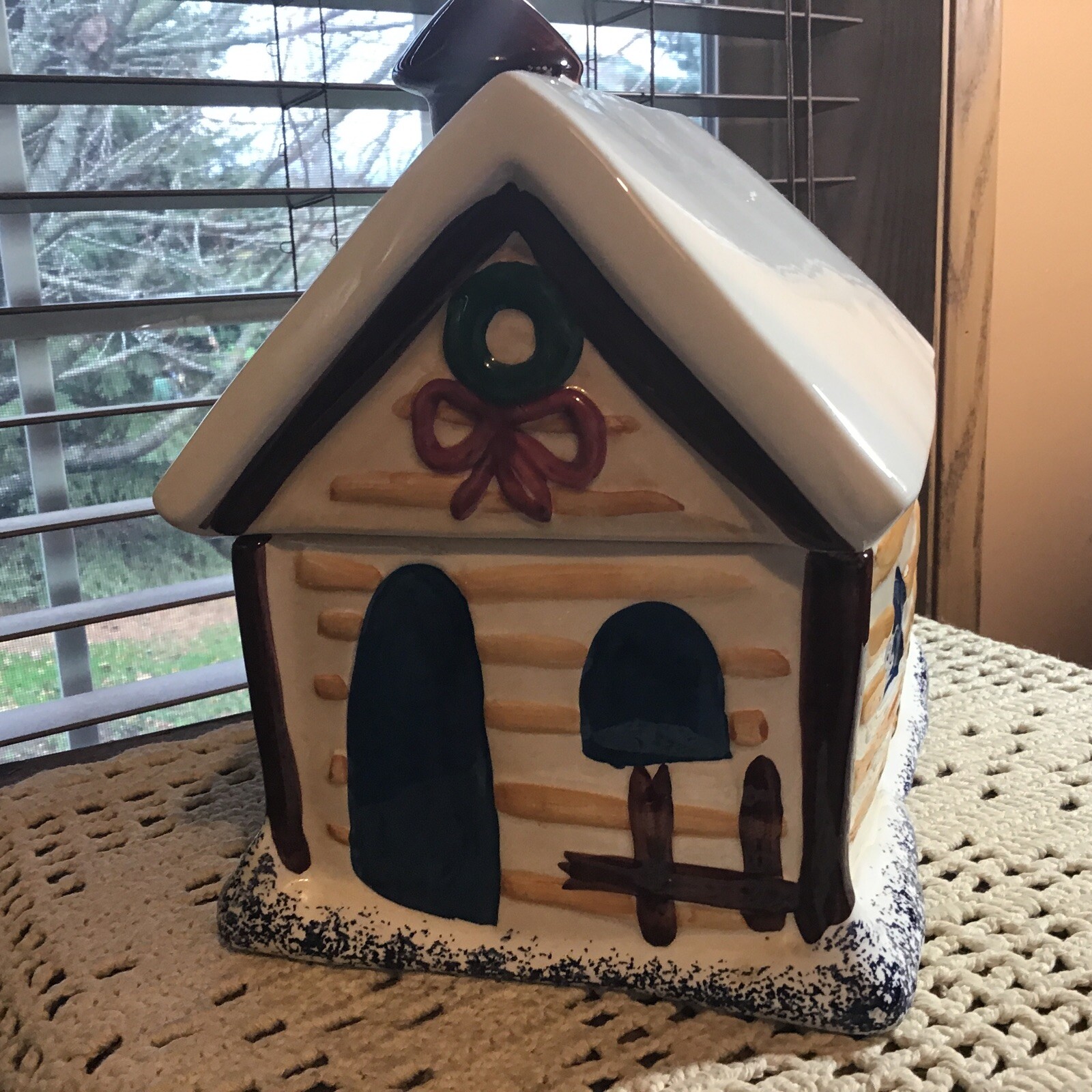 NICE Large Holly Mt Lodge Cooks Bazaar cookie jar RARE | eBay