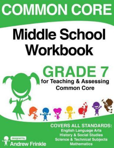 Middle School Common Core Workbooks Ser.: Common Core Middle School ...