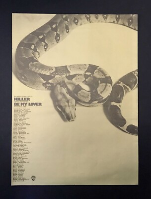 Alice Cooper Killer, Be My Lover 1972 Short Print Poster Type Ad, Promo ...