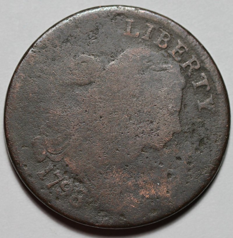 1798 Draped Bust Large Cent - US 1c Copper Coin | eBay