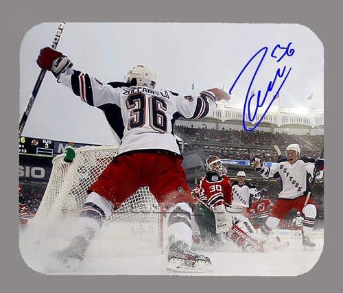 Mats Zuccarello New York Rangers Facsimile Autographed Mouse Pad Item ...