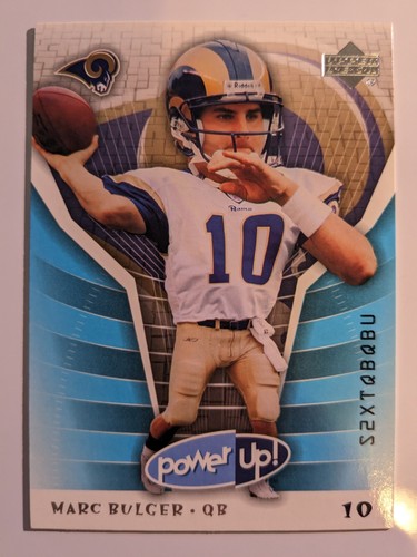 2004 Upper Deck Power Up! Football #90 Marc Bulger | eBay