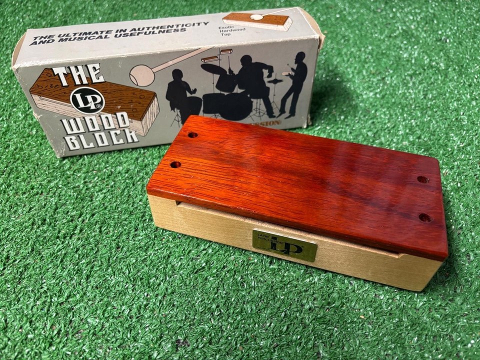 Vintage The LP Wood Block with Original Box Excellent Condition | eBay
