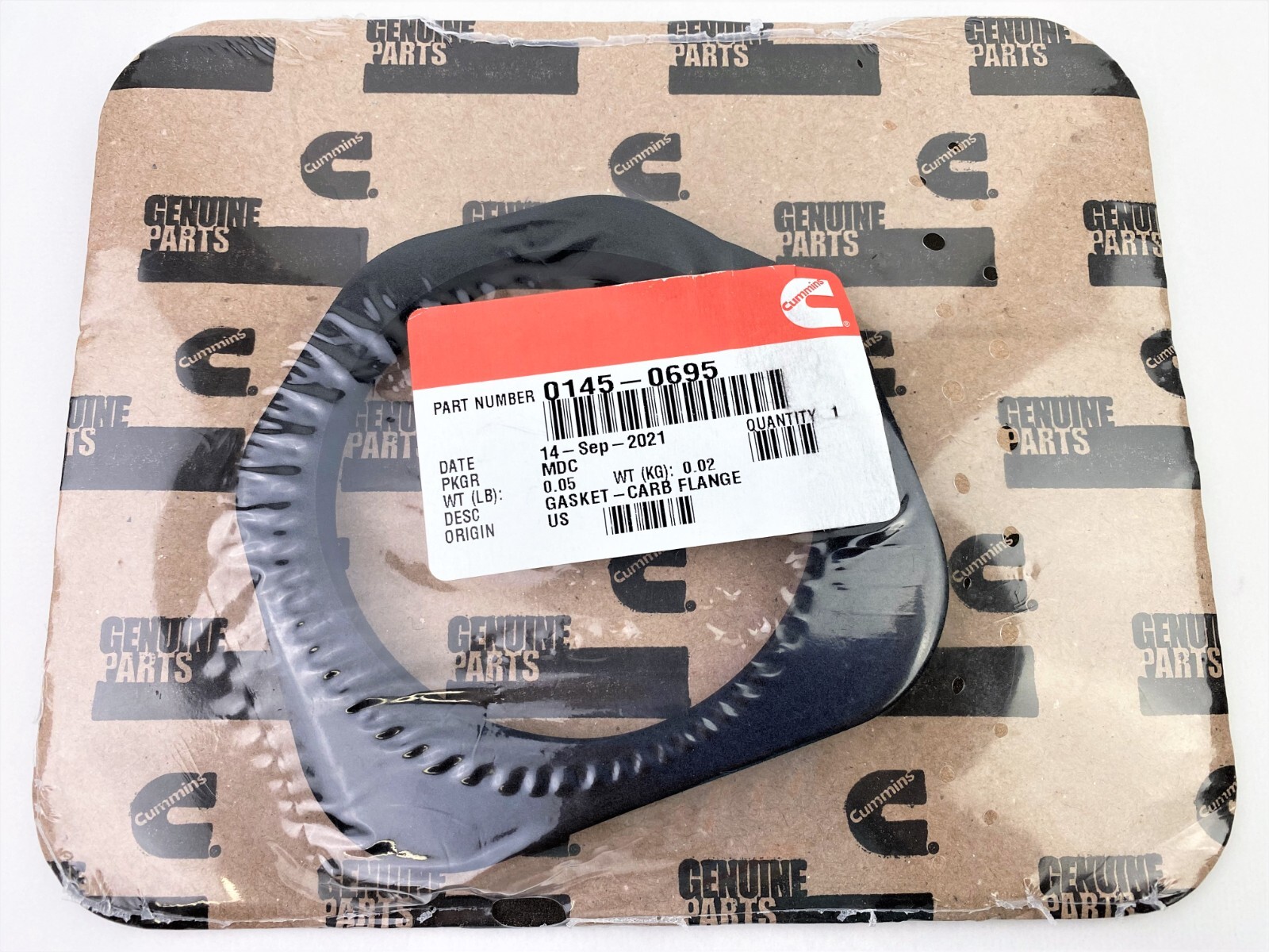 OEM Genuine Cummins 0145-0695 Gasket Carb Flange for sale online | eBay