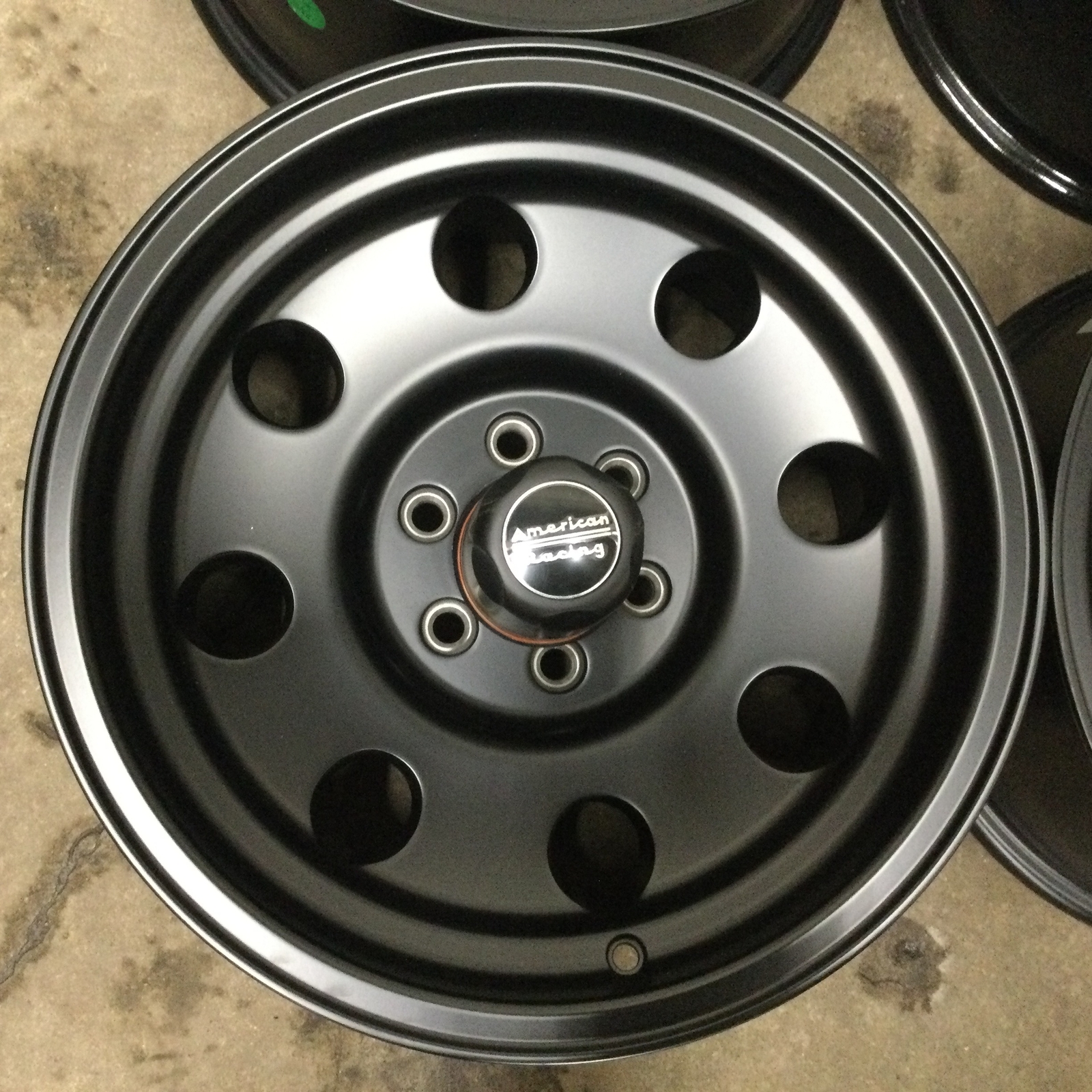 Set 4 American Racing AR172 Baja 17x9 6x5.5 Satin Black Wheels 17 ...