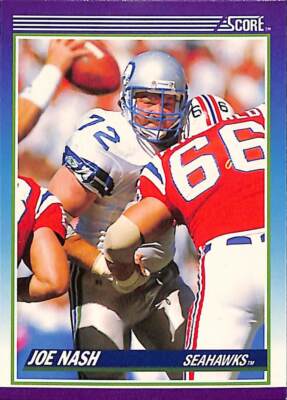 1990 Score Joe Nash #172 Seattle Seahawks | eBay