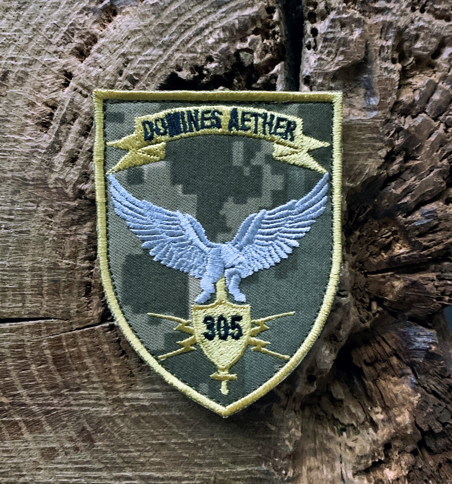 Ukrainian military patch 305 battalion of the Reb, Domines Aether | eBay
