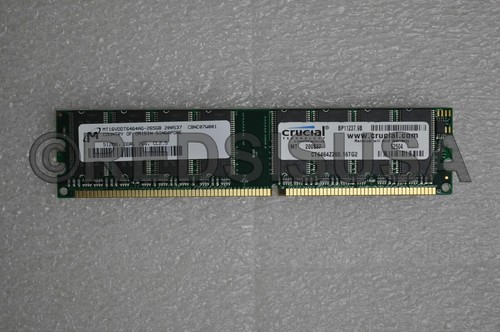 Micron 512MB PC2100 DDR-266MHz 184-Pin DIMM Memory Module ...
