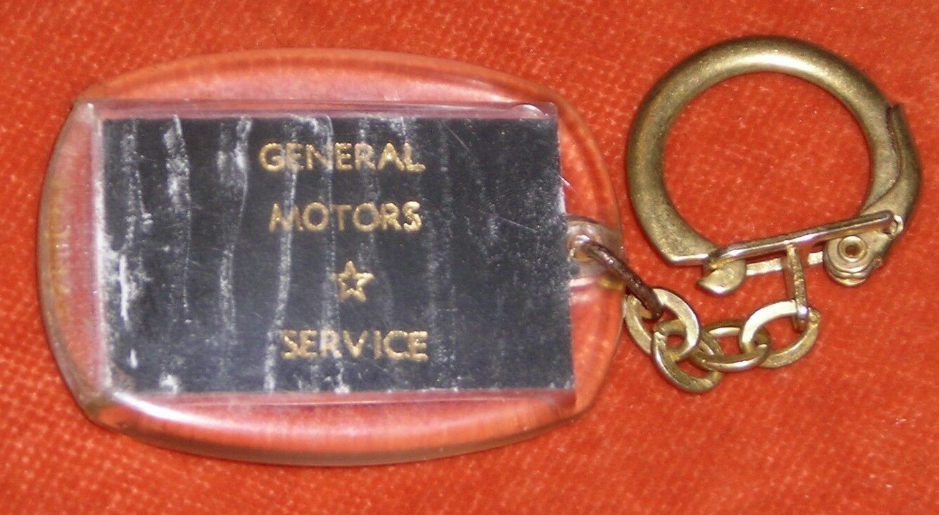 Porte-clés KEY RING General MOTORS Garage Europe service J C RAGUE ...