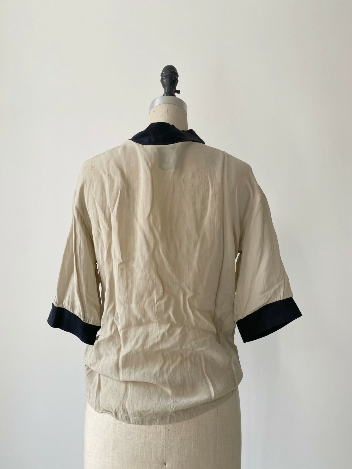 ⭕ 80s Vintage Body Map Shear Shirt : Punk seditionari… - Gem