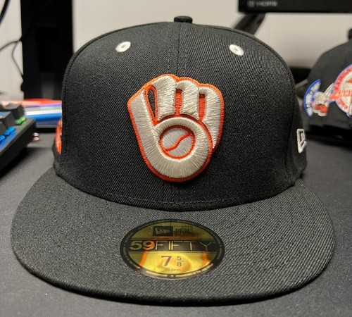 Milwaukie Brewers MLB Lids Hat Drop "Moon Man" 59FIFTY 7 5/8 | eBay