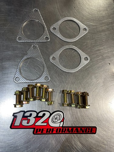 1320 G37 370Z catalytic converter gaskets - HR engine with hardware O ...