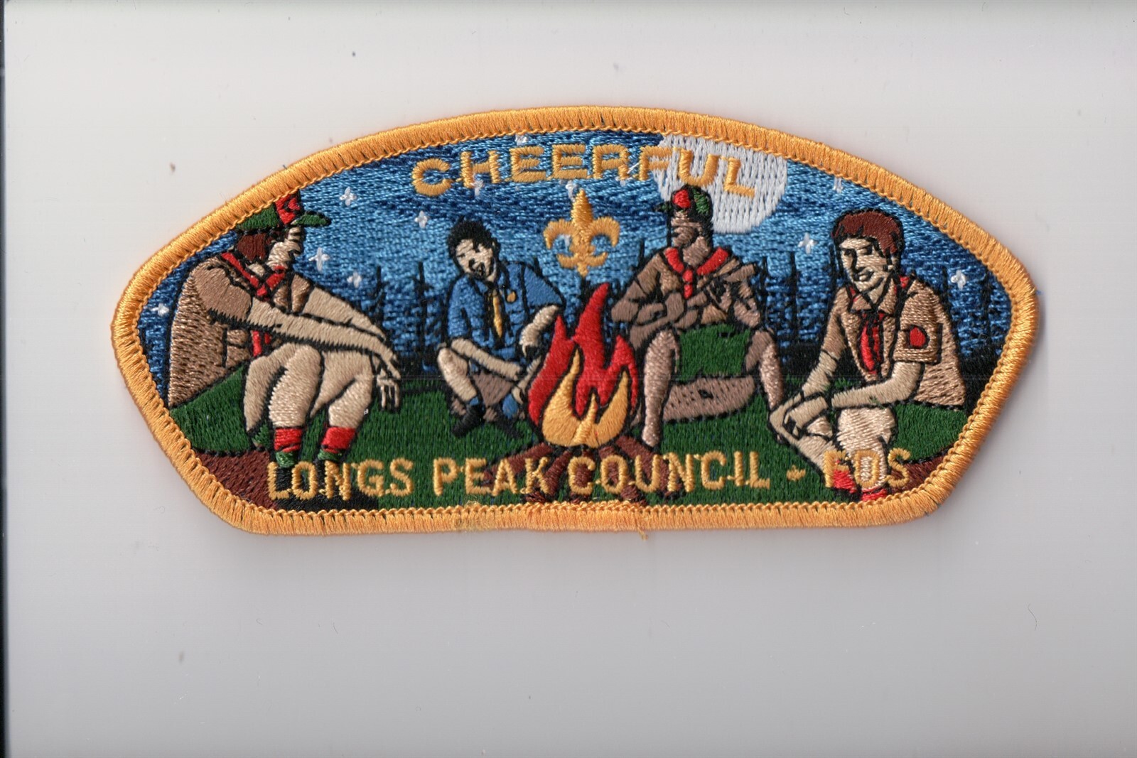 Longs Peak Council SA-75 Friends Of Scouting FOS Cheerful CSP | eBay