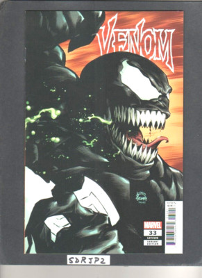 VENOM #33/LGY198 NM NEW UNREAD 4th PRINT VARIANT 2021 DONNY CATES KING ...
