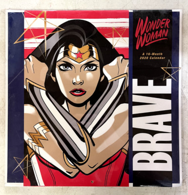 Wonder Woman 16-Month "Brave" 2020 Calendar New DC Comics | eBay