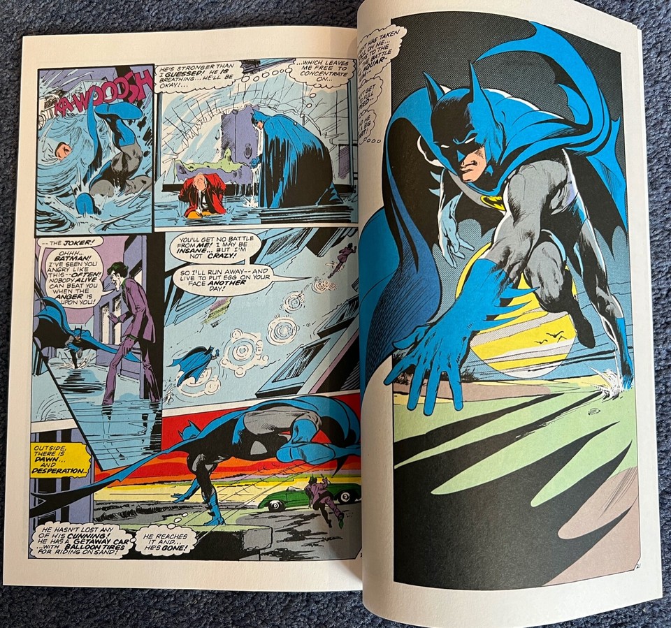 BATMAN #251~NEAL ADAMS SIGNED & SKETCH~DC COMICS~1973 REPRINT~THE JOKER ...