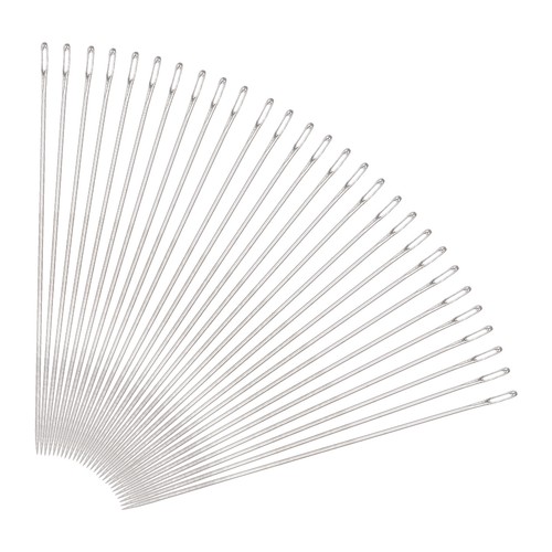 Beading Needles Fine Thin Long Straight Sewing Embroidery Thread 1 ...