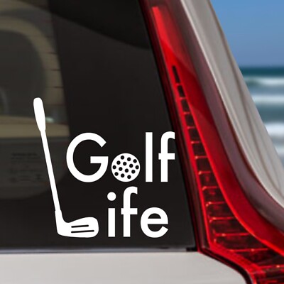 Golf Decal. Golf Life Decal. Golf Gifts for Men. Golf Club Decal. Golf ...