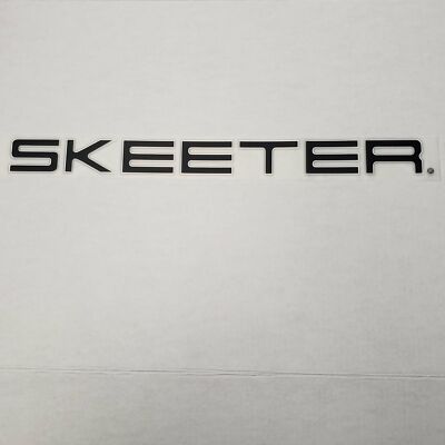 New Authentic Skeeter Emblem Black 24" | eBay